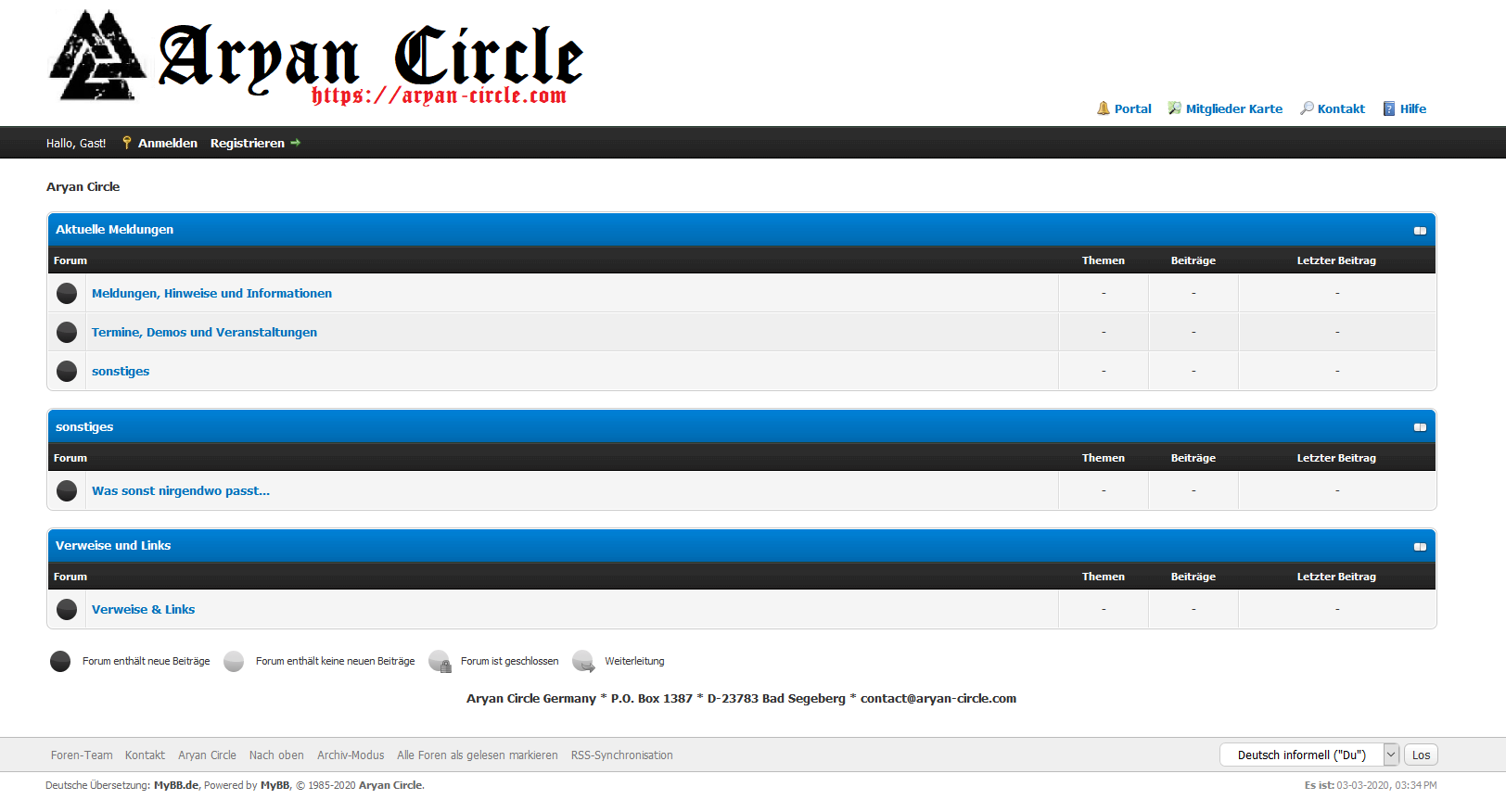 Razzien: Was ist der „Aryan Circle Germany“? - Belltower.News
