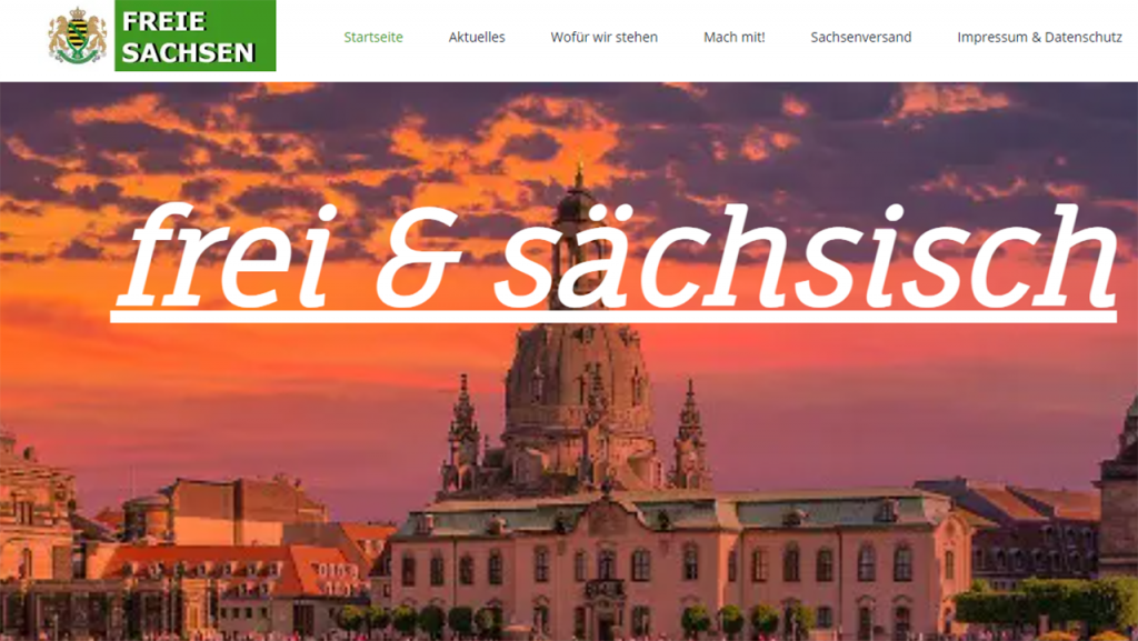 „Freie Sachsen“: Mit der Monarchie für den Säxit - Belltower.News