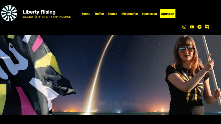 Liberty Rising: Das Sommercamp der Anarchokapitalisten - Belltower.News