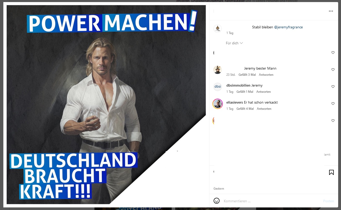 Jahresend-PR: Die rechtsextremen Fanboys des Jeremy Fragrance ...